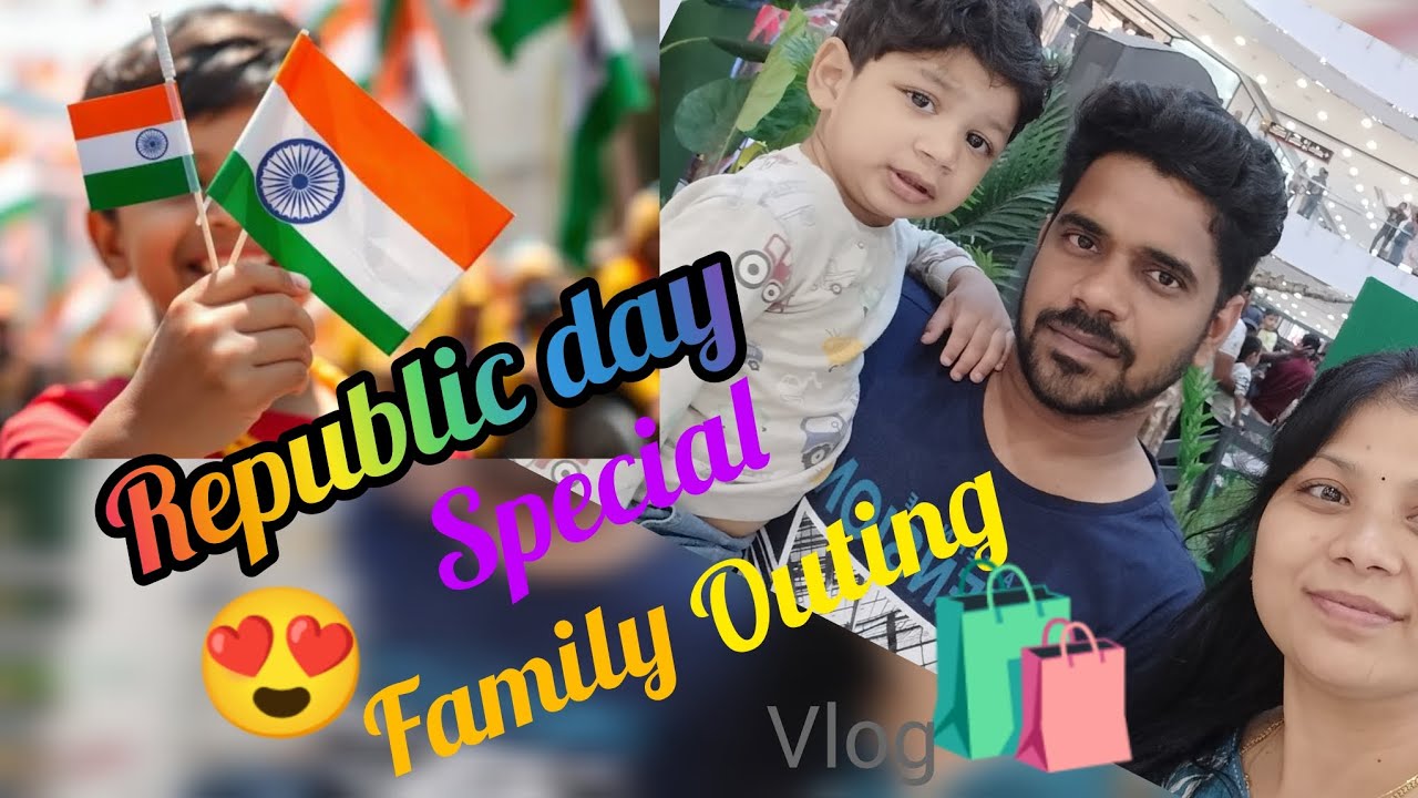 Republic day special family outing 😍🛍️ - YouTube