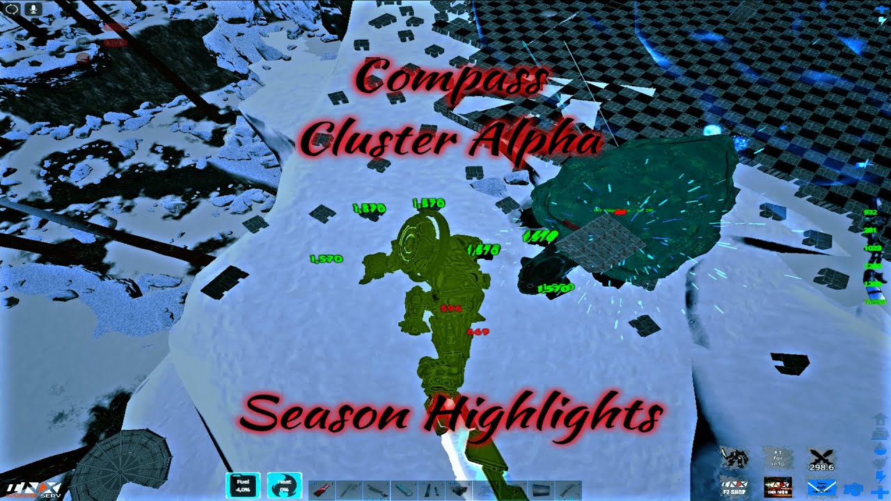 Compass Cluster Alpha | Season Highlights | Ark Unofficial PVP | INX - YouTube