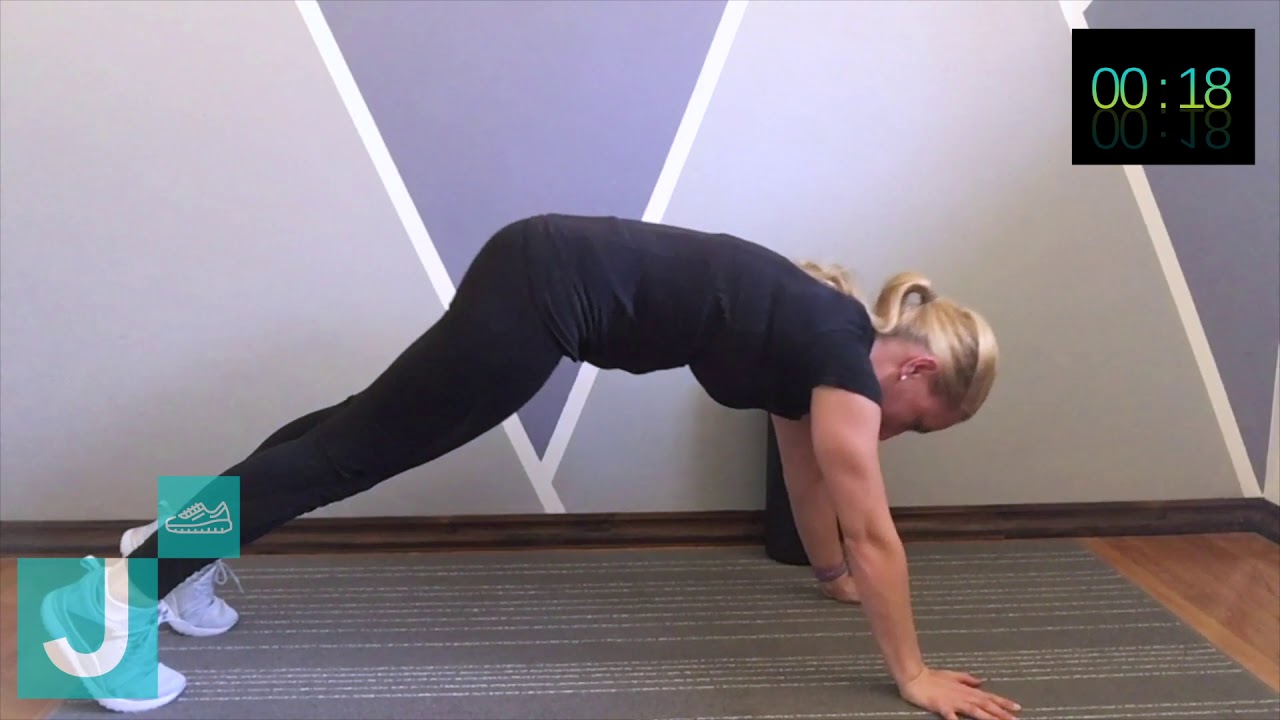 Katie Plank Challenge: Plank to Downward Facing Dog - YouTube