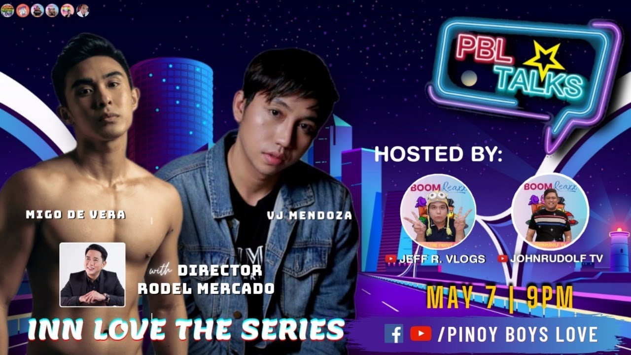 Migo De Vera, VJ Mendoza & Director Rodel Mercado of Inn Love The ...