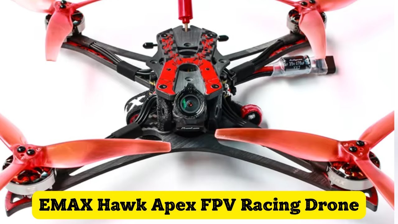 EMAX Hawk Apex FPV Racing Drone — Ultralight HDZero Racer for 4‑6S ...
