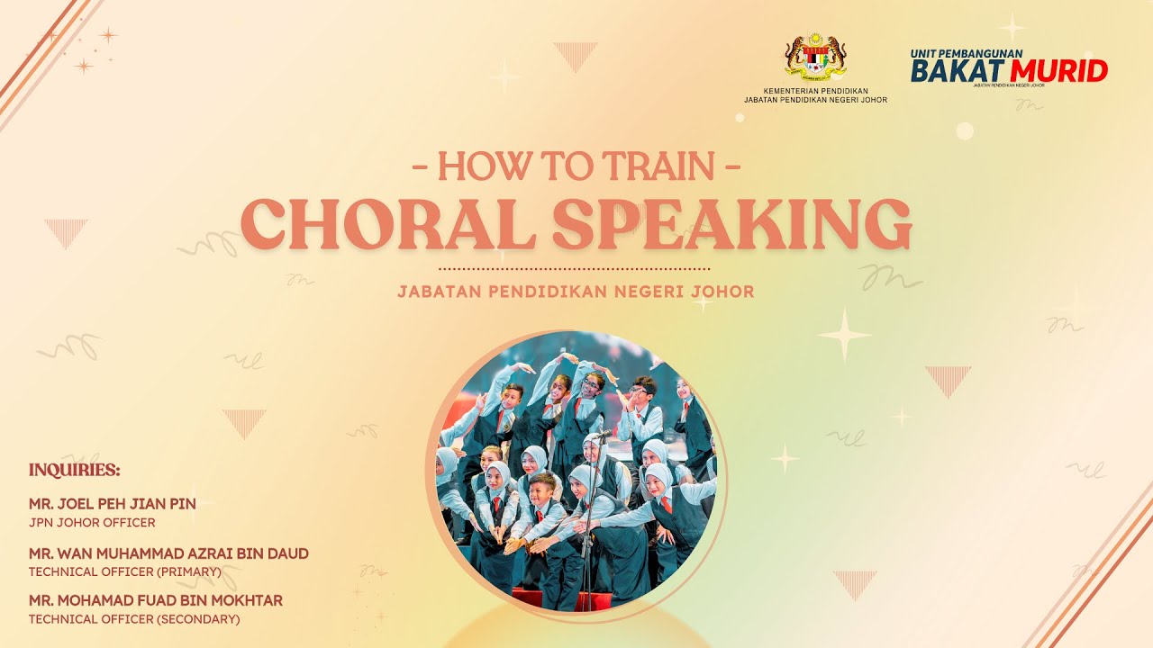 Choral Speaking | English Language Co-Academic Activities 2024 - YouTube