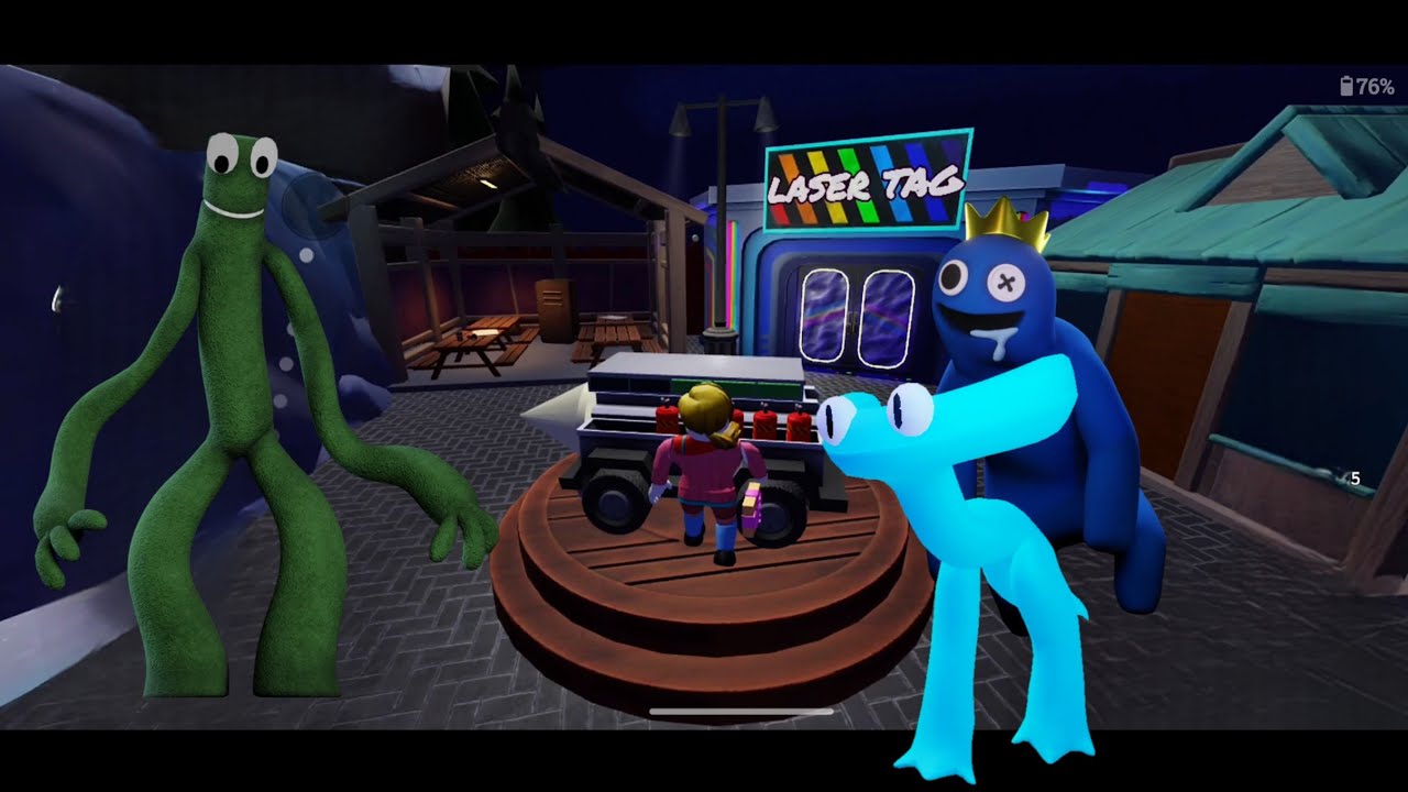 Roblox- rainbow Friends complete the first chapter final level - YouTube