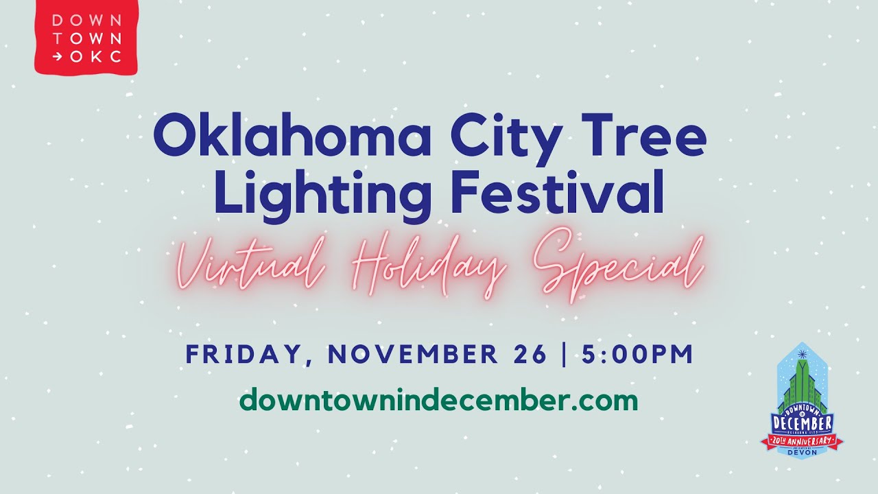 OKC Tree Lighting 2021 Teaser - YouTube