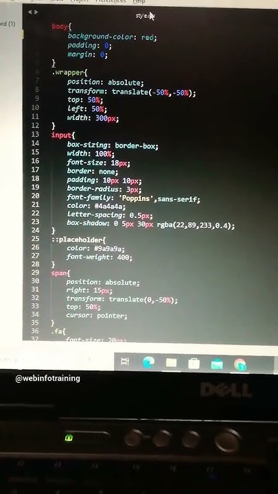 Show And Hide Password In Javascript Webinfo Shorts Training Password Showandhide Javascript