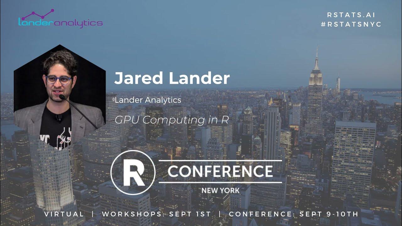 Jared Lander - GPU Computing in R - YouTube