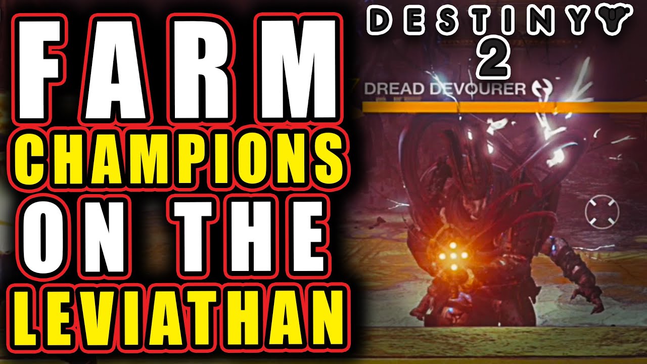 Where to FARM Champions on the Derelict Leviathan | Destiny 2 - YouTube