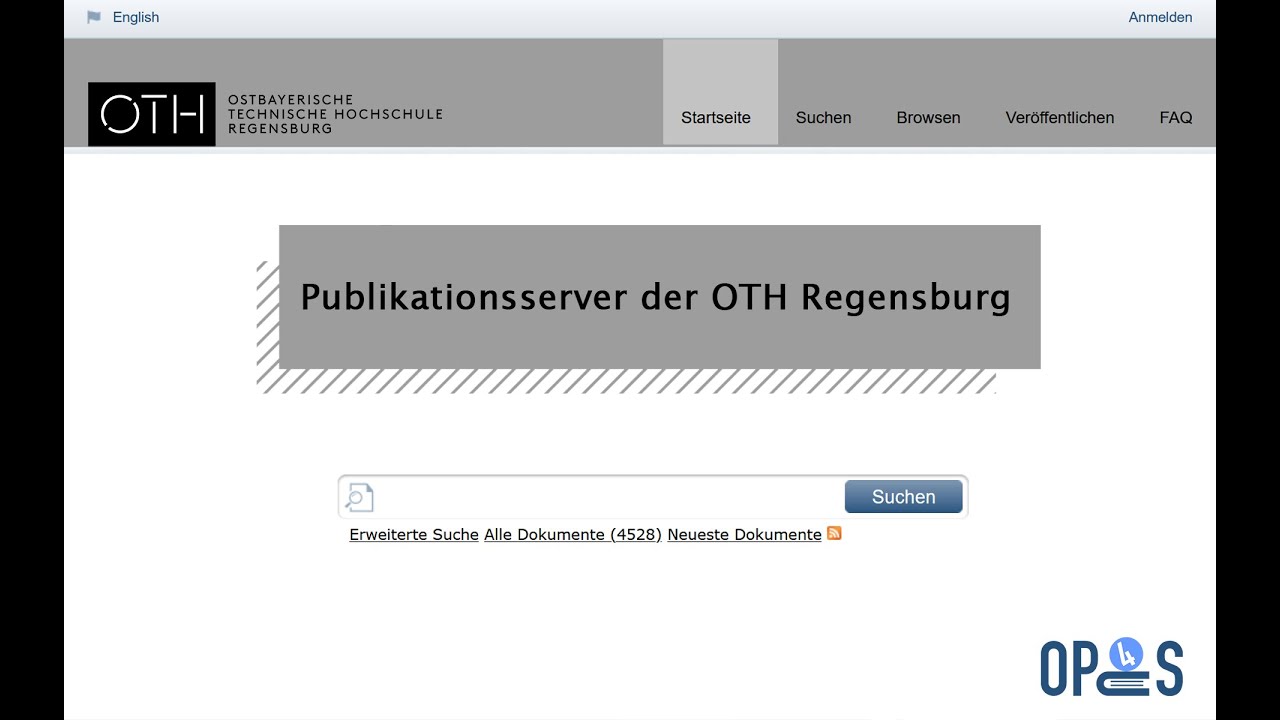Publikationsserver der OTH Regensburg - YouTube