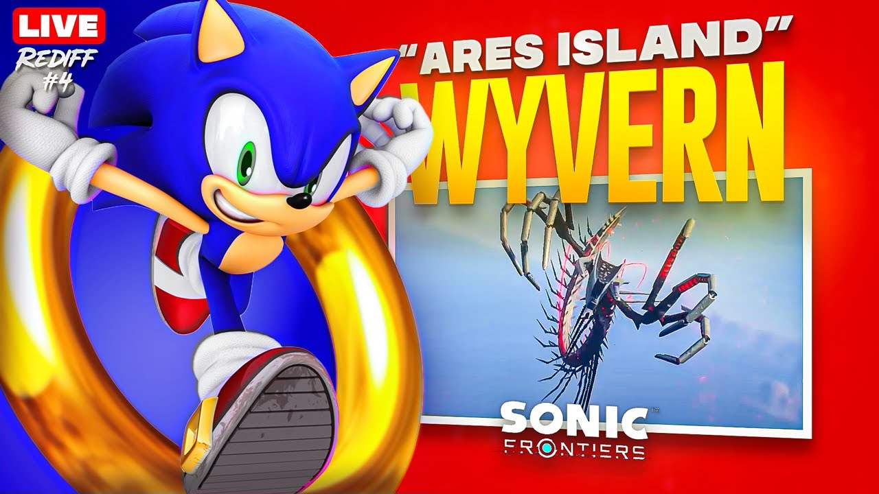 Sonic Frontiers #letsplay 4 - Boss et 100% map Ares Island - YouTube