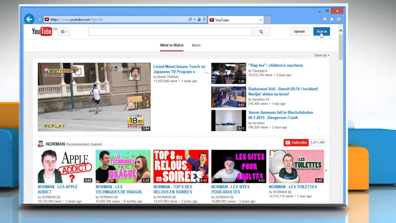 How to turn off YouTube® Safety Mode on Windows® 8 - YouTube
