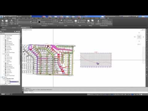 Autodesk AutoCAD Civil 3D - pipe labels profiles section views video ...