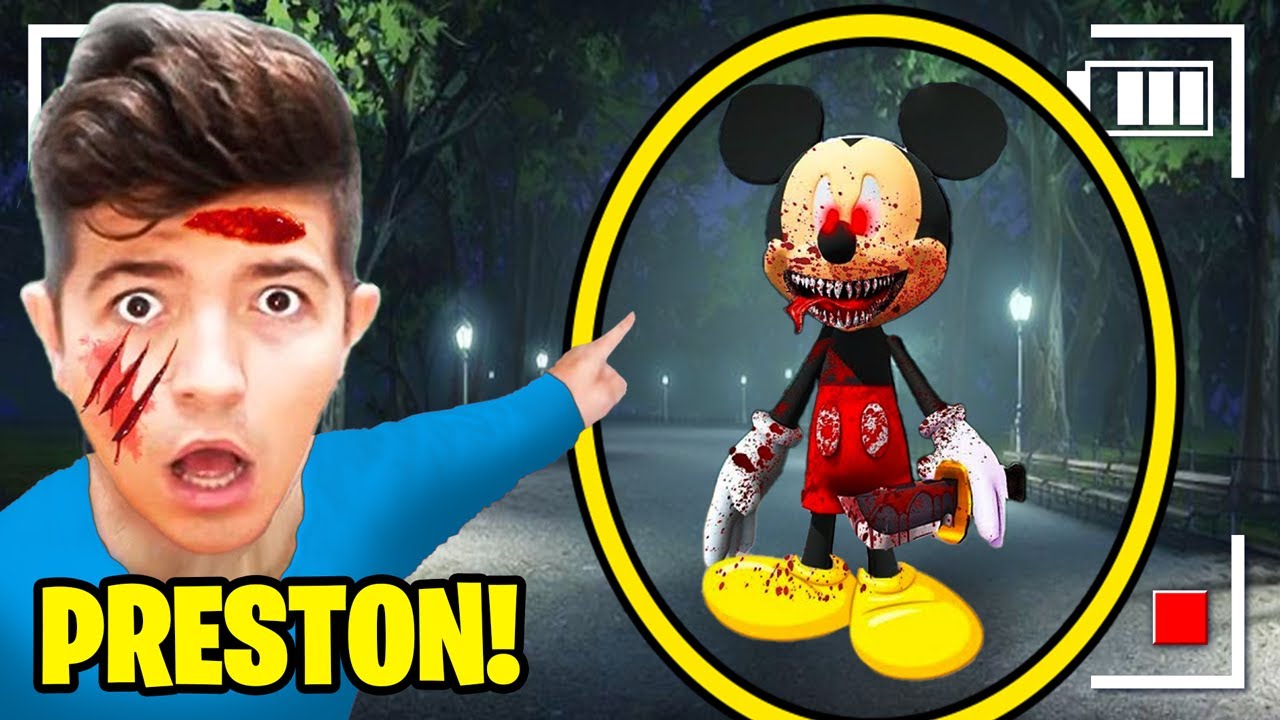 6 YouTubers Who Found MICKEY MOUSE.EXE in Real Life! (Preston, LankyBox ...