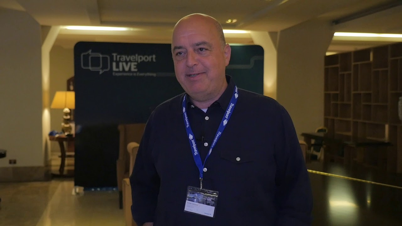 Greg Webb at Travelport Live Venice 2019 Opening Day - YouTube