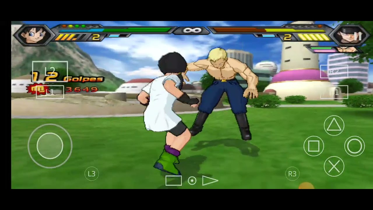videl vs general blue y tao pai pai/dbz bt4 gameplay - YouTube