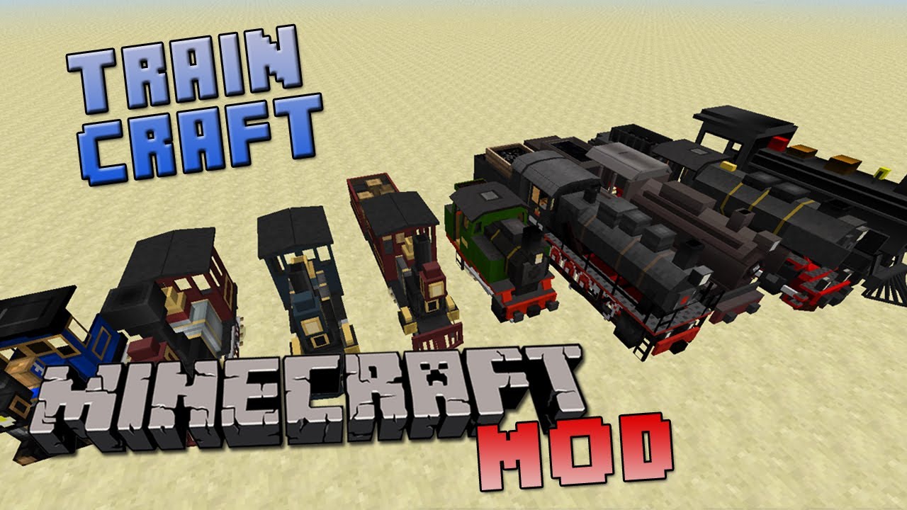 Minecraft - Il Laboratorio di Lyon: Le Migliori Mod - TrainCraft - YouTube