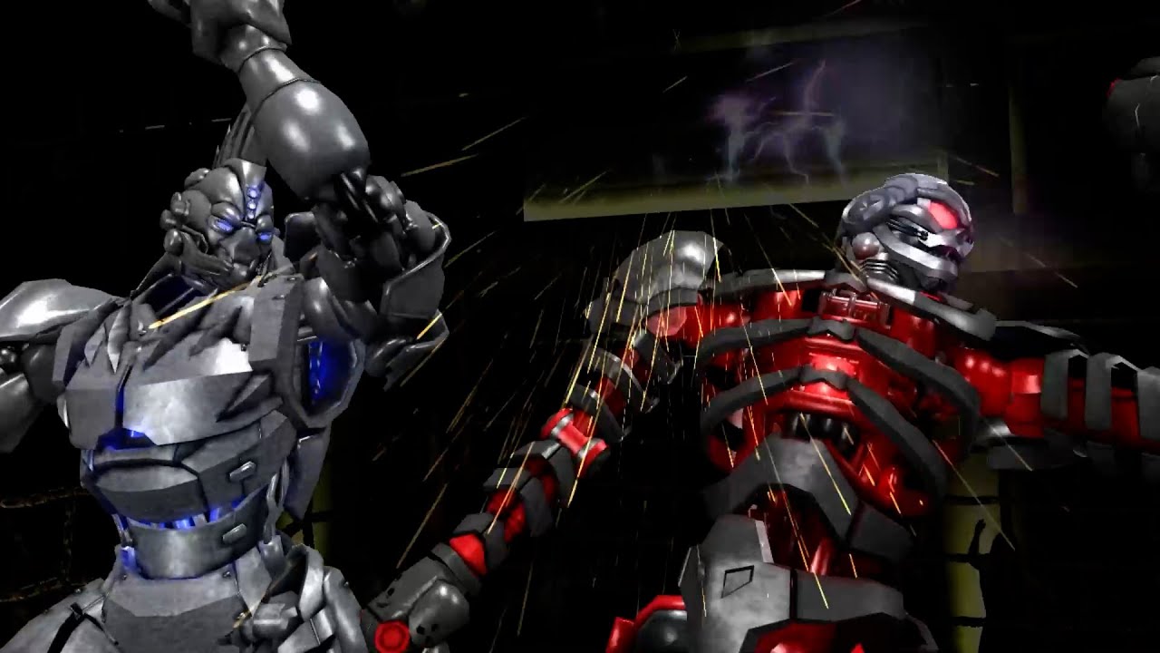 REAL STEEL GAME - MEGA MIDAS vs SKELETRON!!! - YouTube