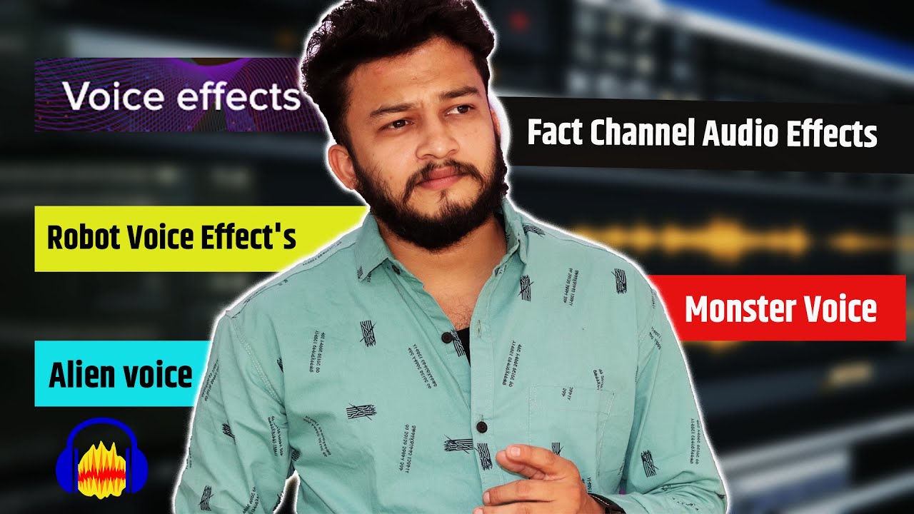 How to Do popular voice effect (alien, monster, Robot) in audacity ...