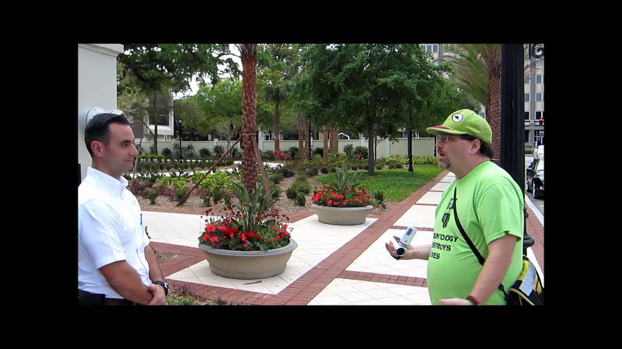Scientology Sea Org Sidewalk 3-23-14 - YouTube