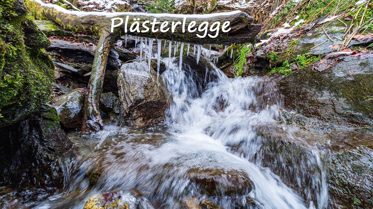 Plästerlegge der höchste Wasserfall in NRW - YouTube