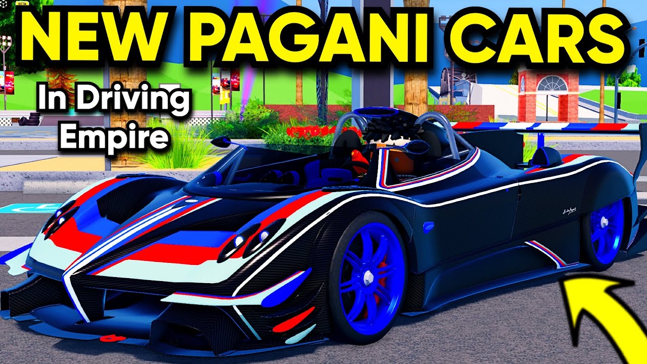 NEW PAGANI CARS & MORE IN THE HUGE DRIVING EMPIRE UPDATE! - YouTube