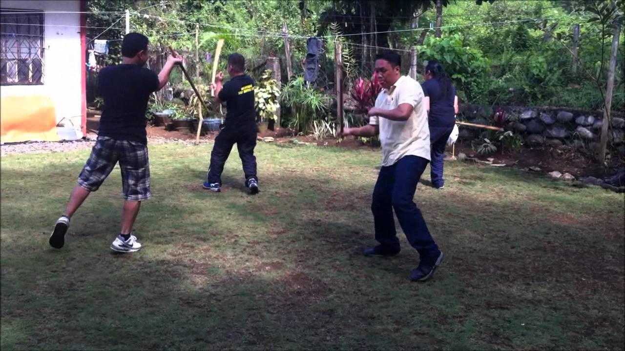 Balintawak Arnis - Combo Strikes, Shadow Fight, and Sparring - YouTube