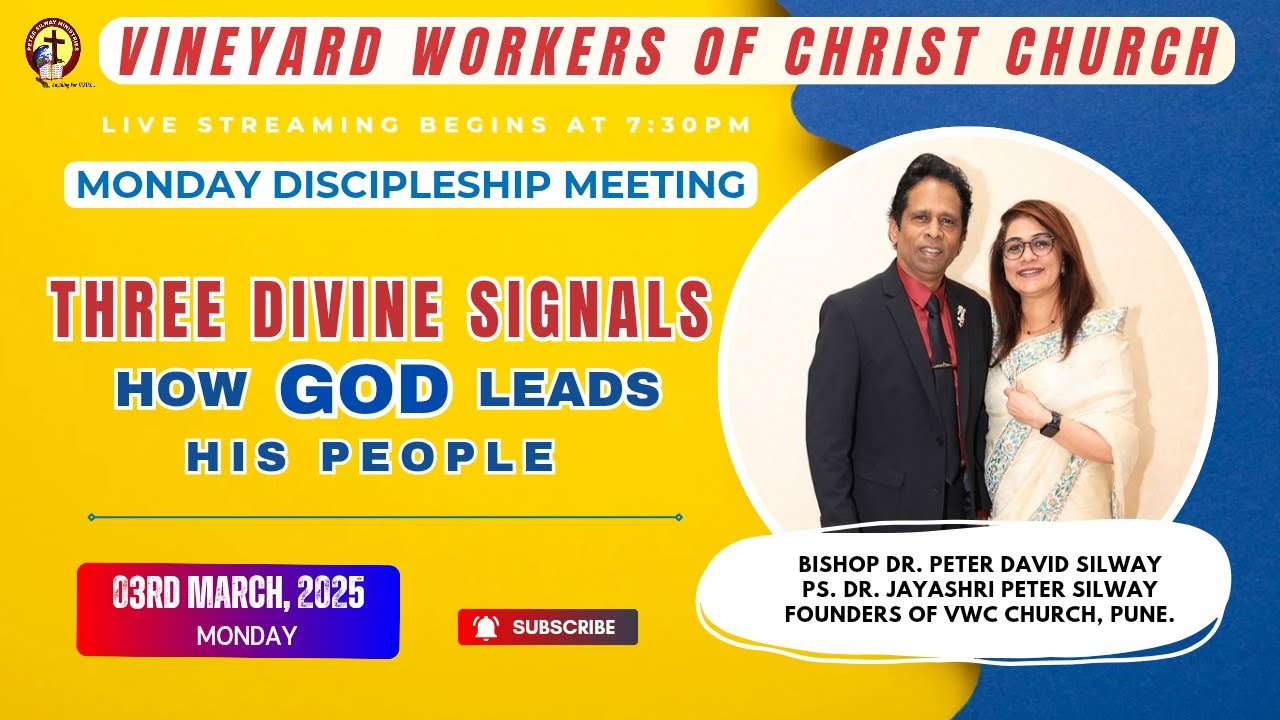 Peter Silway - THREE DIVINE SIGNALS HOW GOD LEADS HIS PEOPLE | MONDAY ...