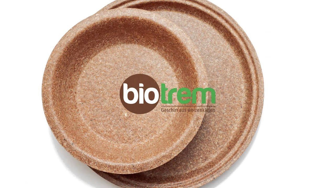 Biotrem – Essbares und umweltfreundliches Einweg-Geschirr aus ...