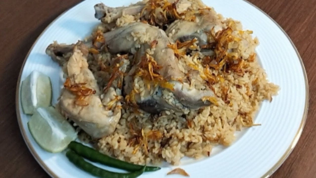 Wedding style morog polaw recipe. - YouTube