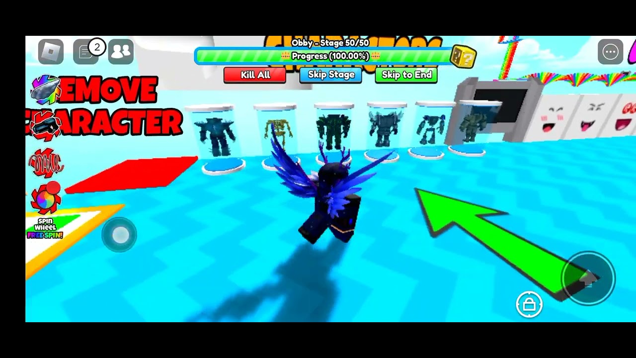 I win easy obby with my friend 🥰 - YouTube