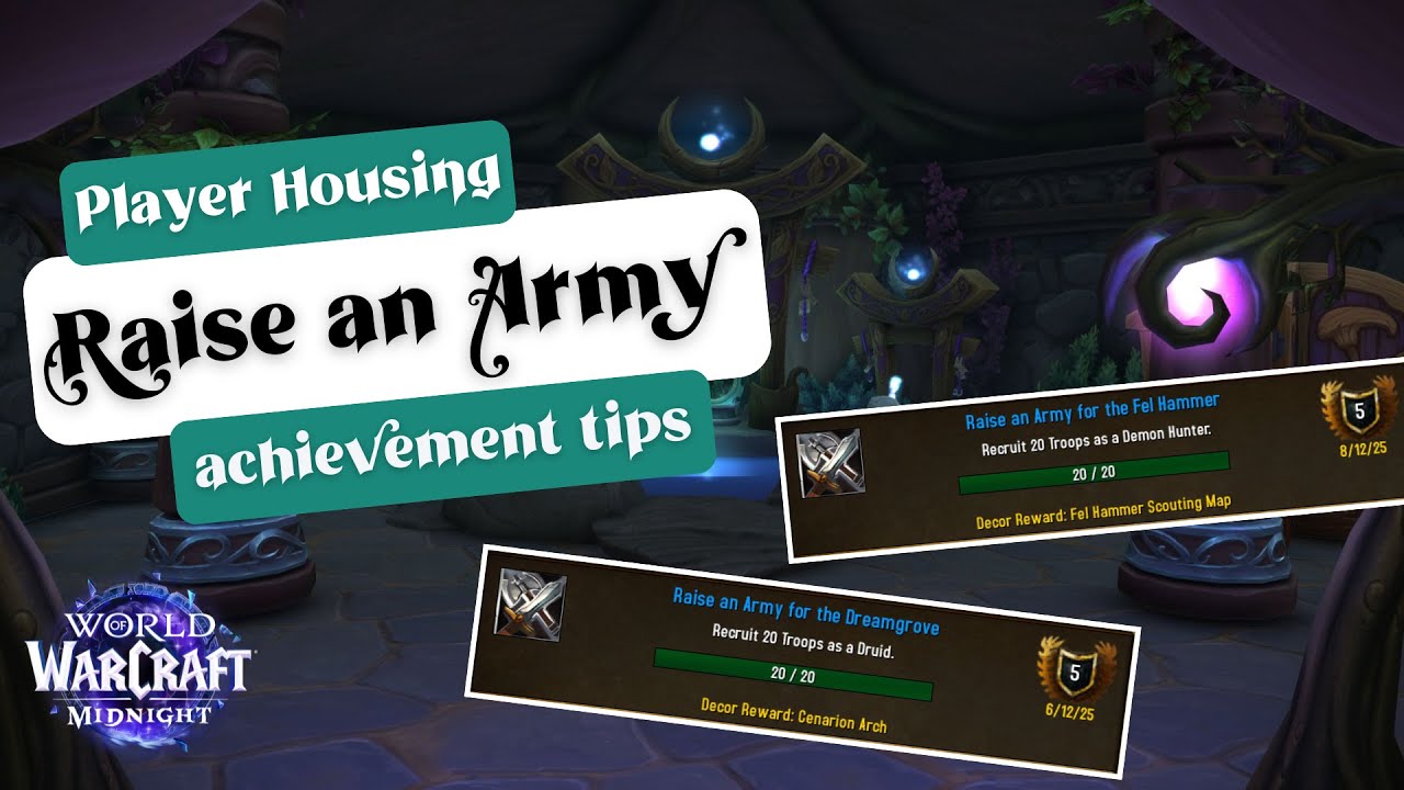 Quick Tips for Completing the 'Raise an Army' Achievement | WoW Player ...