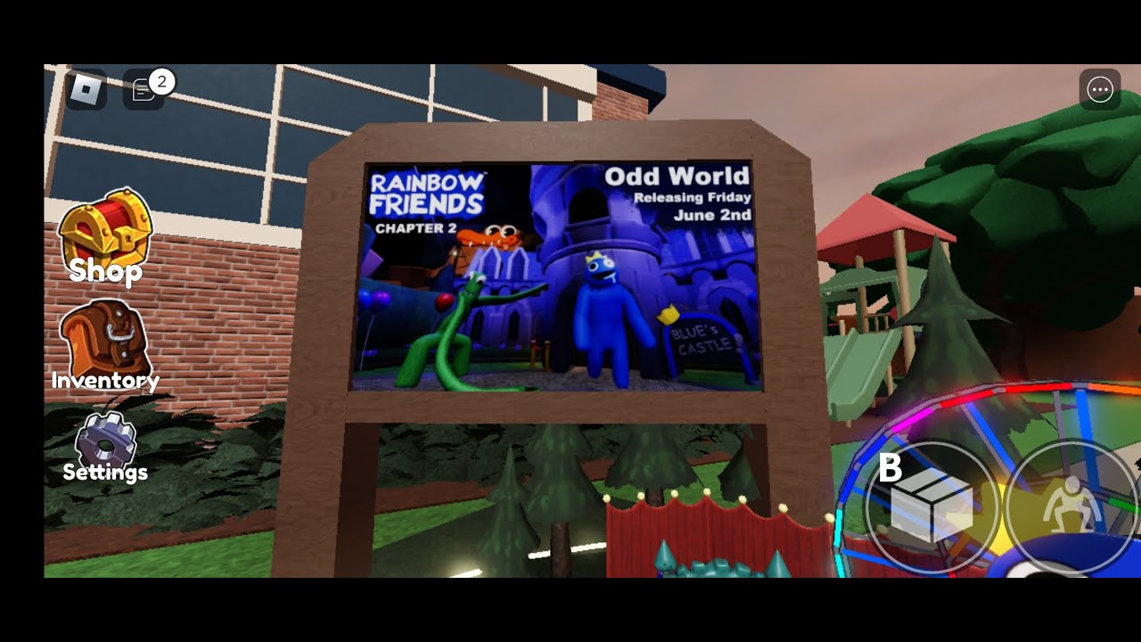 Rainbow Friends Update Chapter 2 IS OUT (part 1 intro and lobby) - YouTube