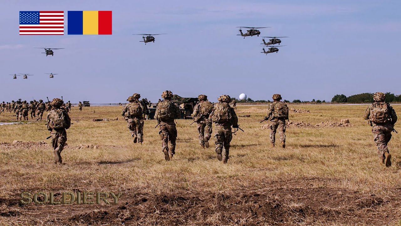 The US Army is deployed to Romania in a show of support and deterrence ...