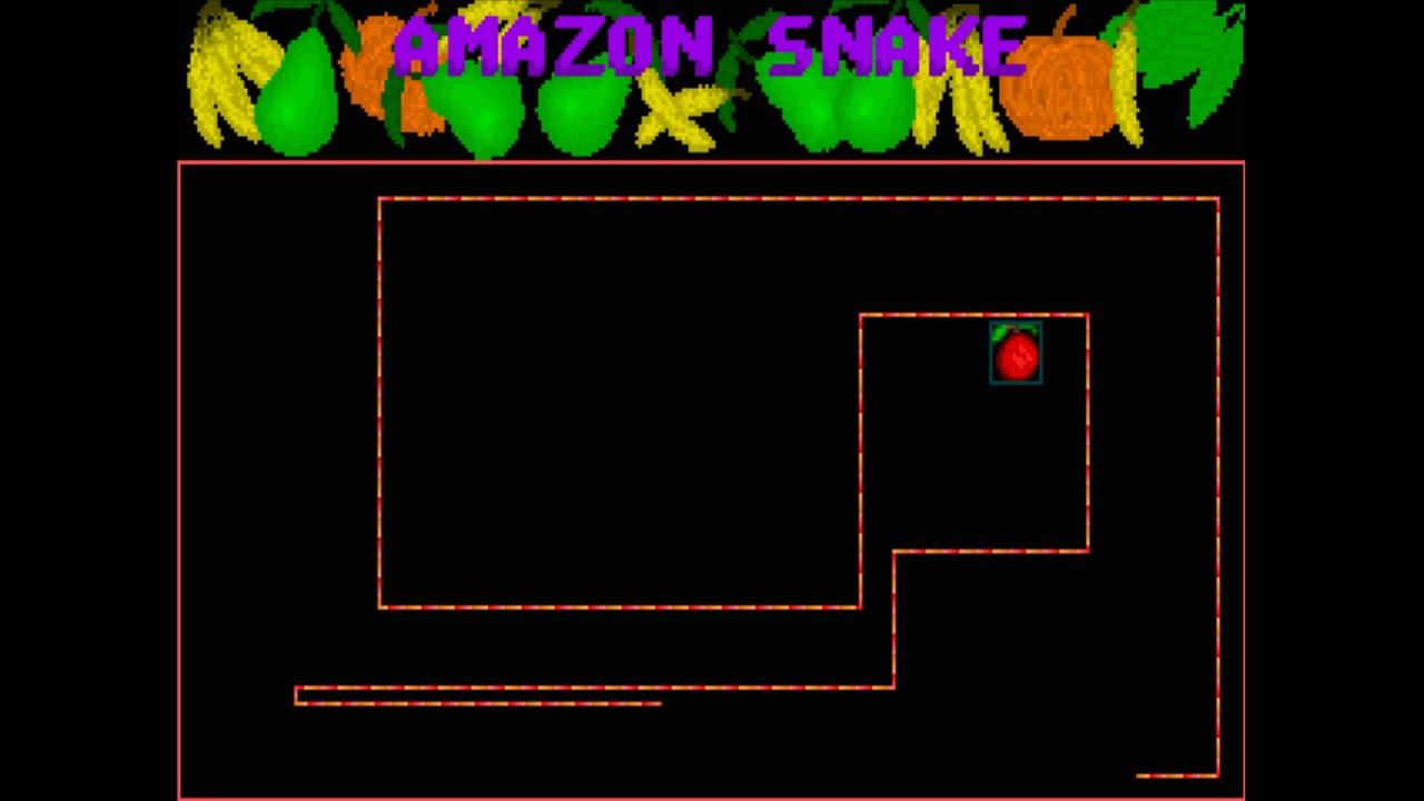 Amazon Snake (PC MS-DOS, 1995) - YouTube