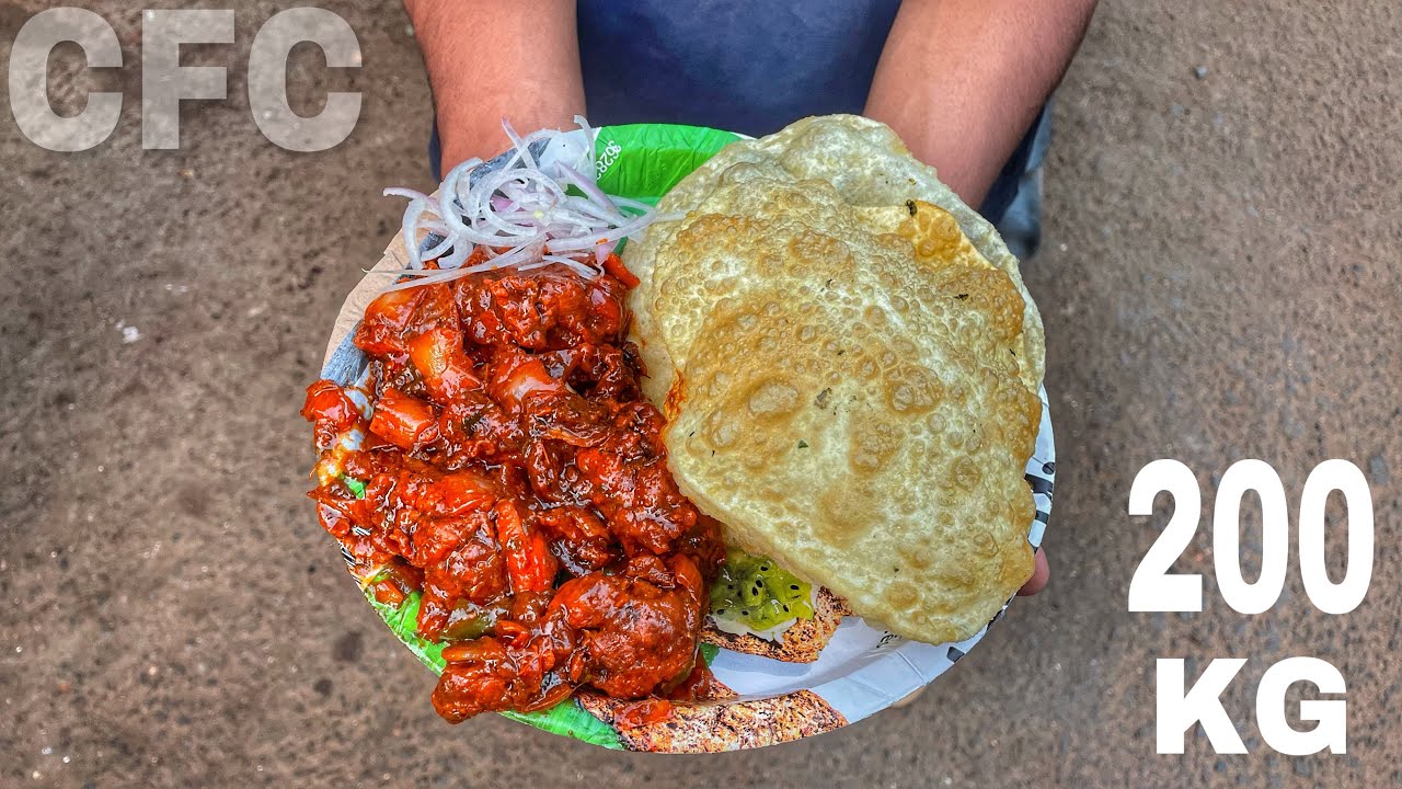 Chilli Chicken & Puri | 200Kg Chicken Sell Everyday | Famous Anna ...