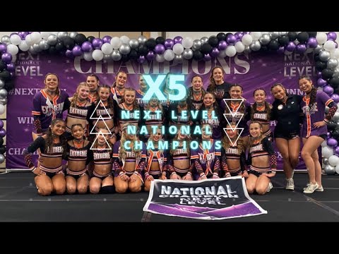 Extreme All Stars X5, Next Level Nationals, 04/20/24 *NATIONAL CHAMPIONS* - YouTube
