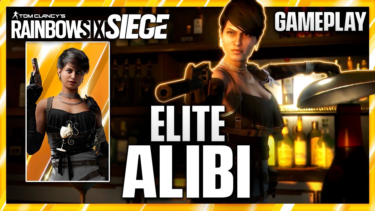 JUGANDO con el ELITE de ALIBI | Caramelo Rainbow Six Siege Gameplay ...