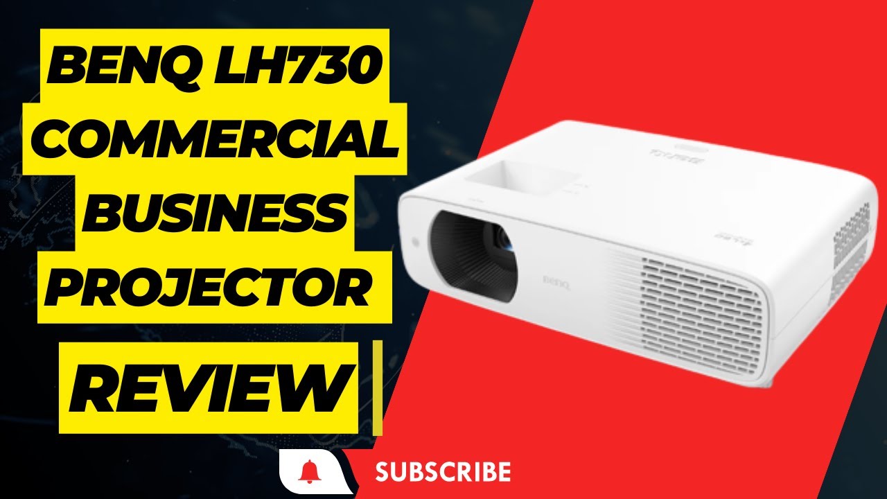 BenQ LH730 Commercial Business Projector Review - YouTube