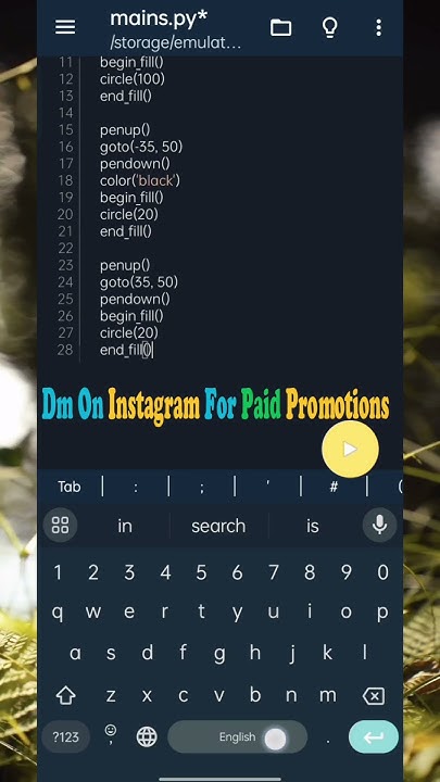 Cool Smiley Face with Sunglasses 😎 Python Turtle Drawing - YouTube