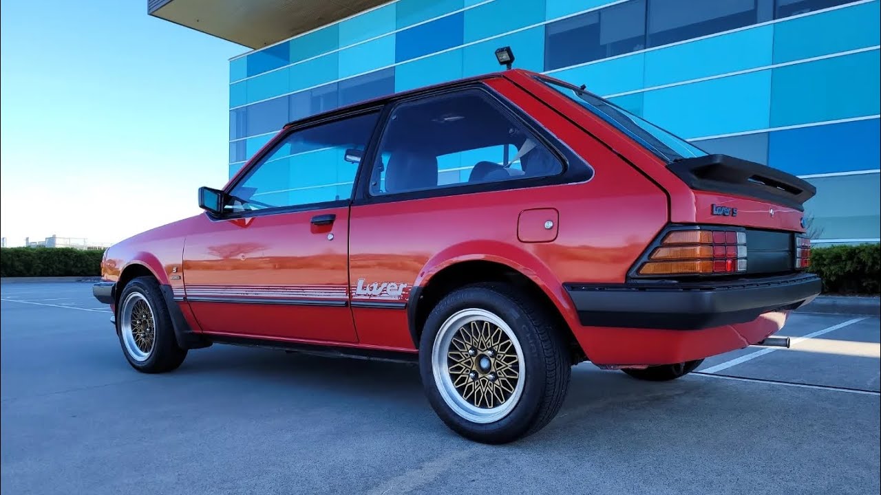 1984 Kb Ford Laser S walk around - YouTube