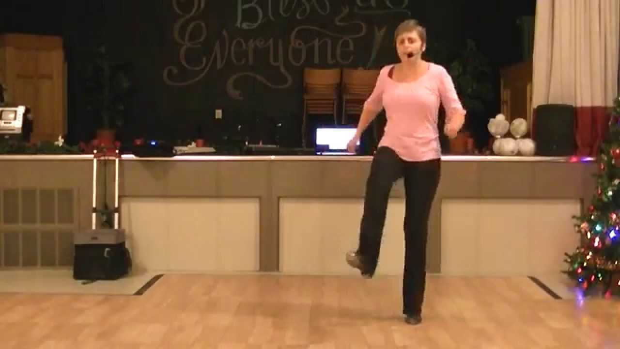 All That's Left, Easy Intermediate Clogging Routine with Cueing - YouTube