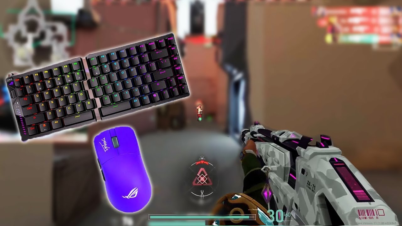 Protocol Phantom + Valorant ASMR 🎧 | Keyboard Handcam & Smooth Gameplay ...