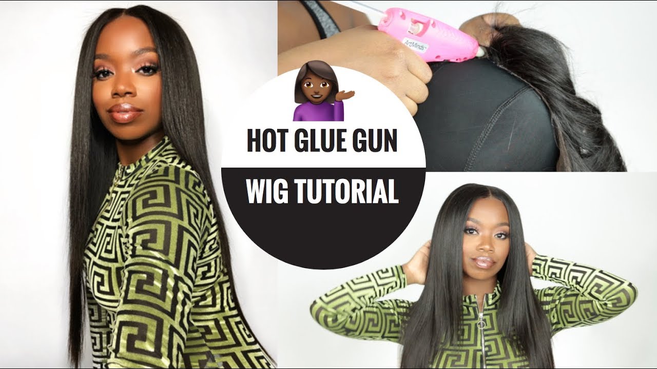 How I Made A Bomb Wig Using Hot Glue - YouTube