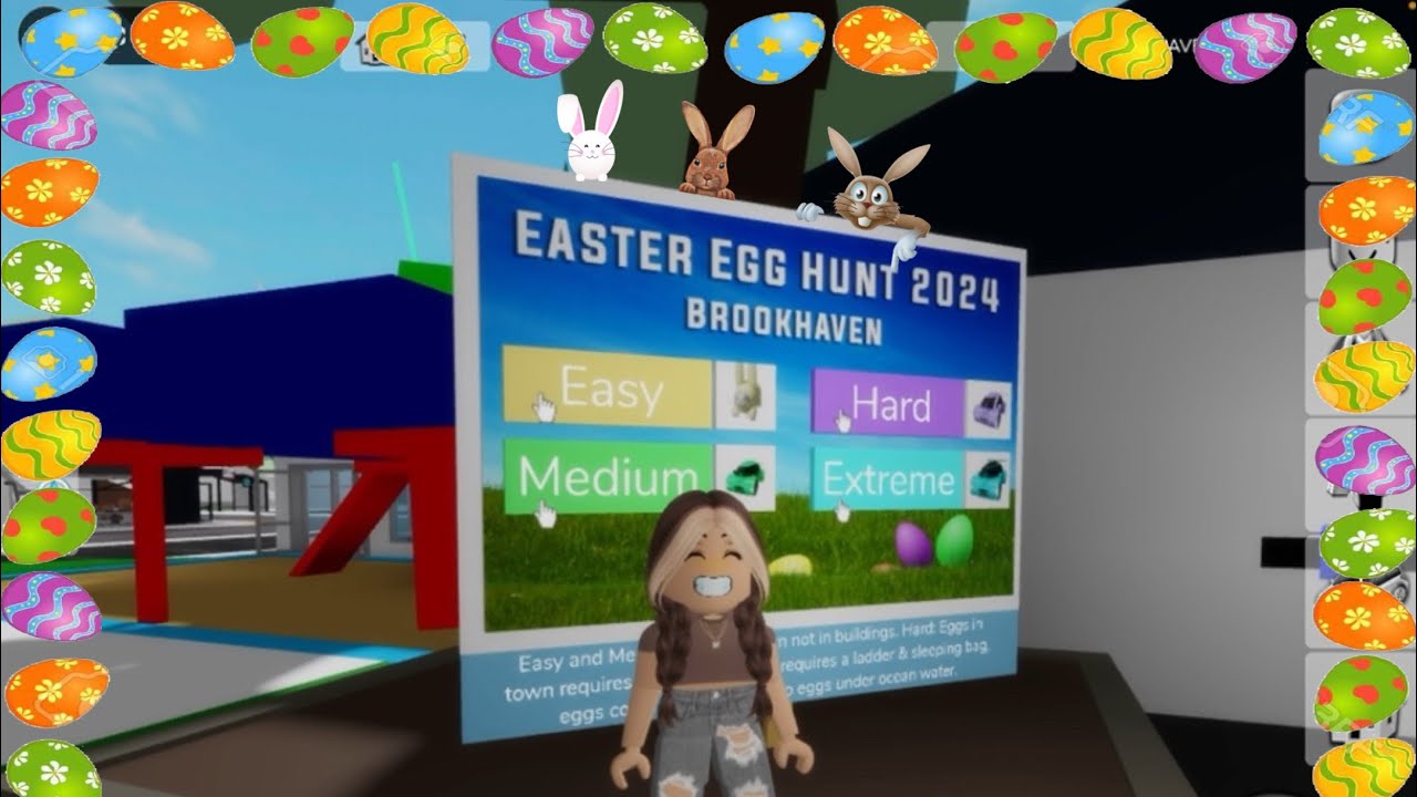 The new easter update in Brookhaven - YouTube