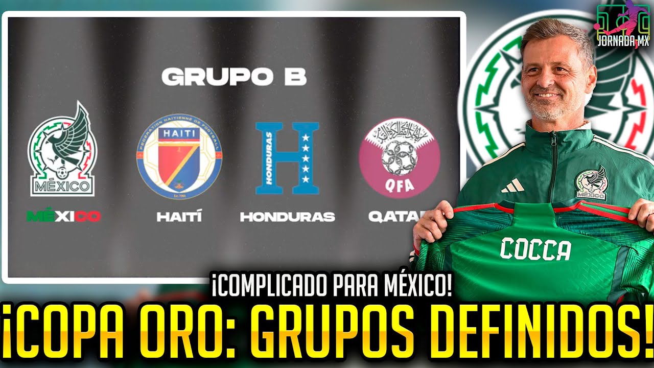 ¡GRUPOS DEFINIDOS! Así quedaron LOS GRUPOS DE LA COPA ORO 2023 tras el ...