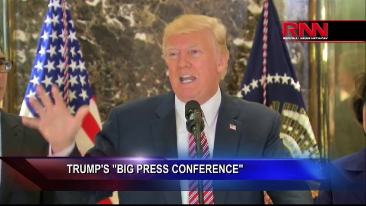 Trump's "Big Press Conference" - YouTube