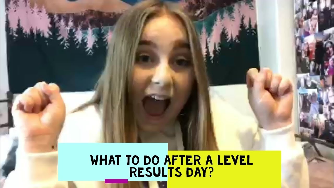 What to do after A level results day - YouTube