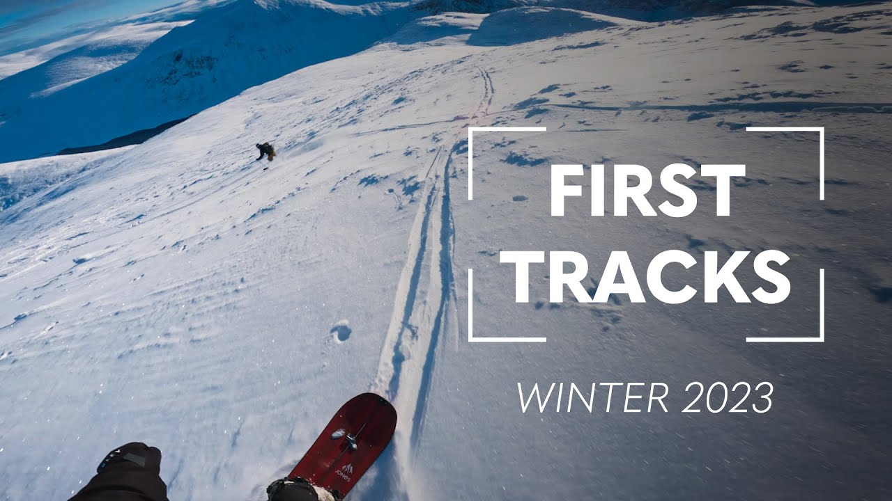 First Tracks of Winter 2023 | POV Backcountry Snowboarding In The ...