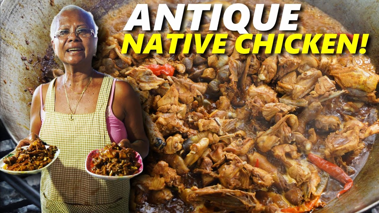 Legendary FLORING's Adobong Native Manok sa ANTIQUE! 100 KG of Native ...