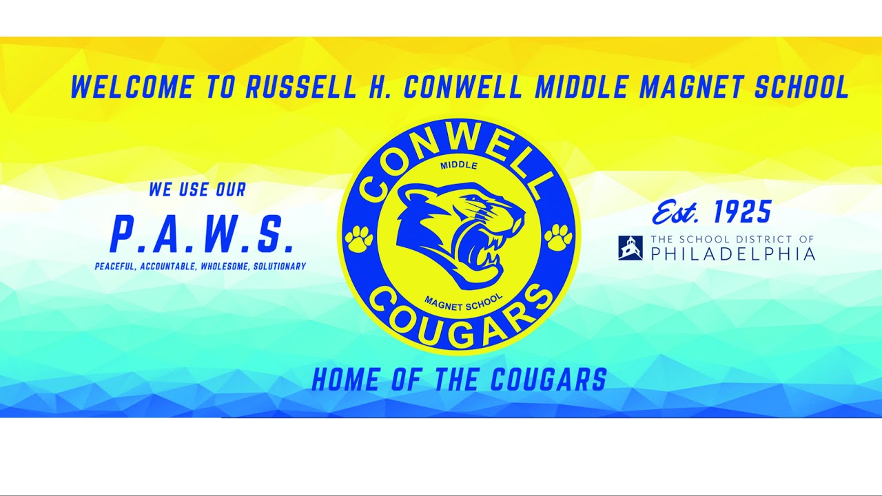 Official Russell H. Conwell Middle Magnet School Live Stream - YouTube