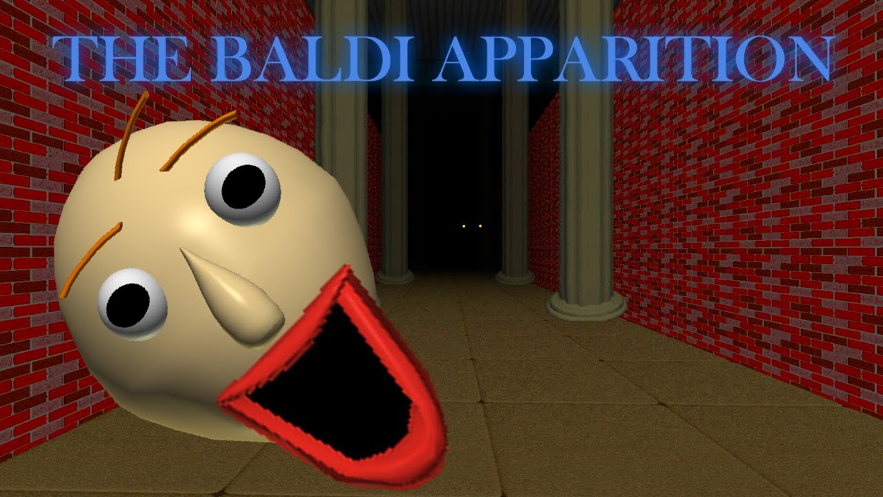 THE BALDI APPARITION?? [Baldi's Basics mod] - YouTube